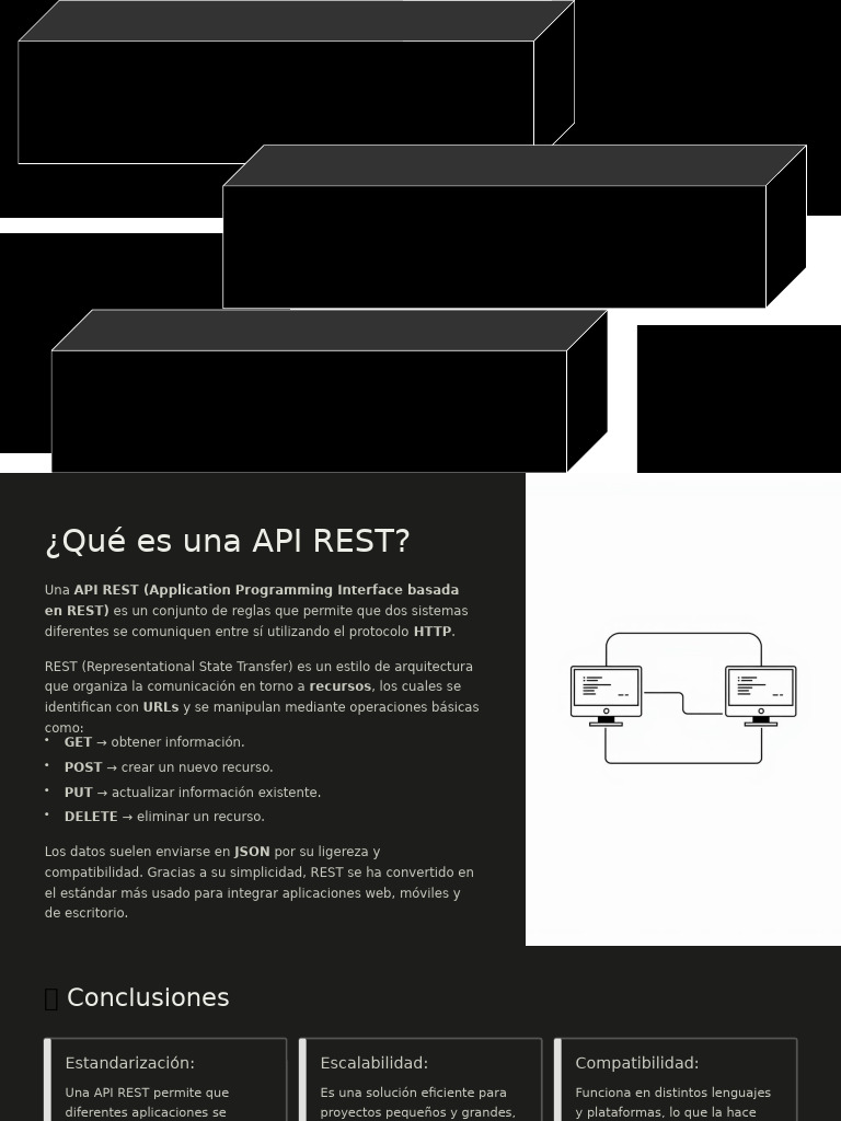 ¿Qué es una API REST? | PDF | Informática | Ingeniería de software