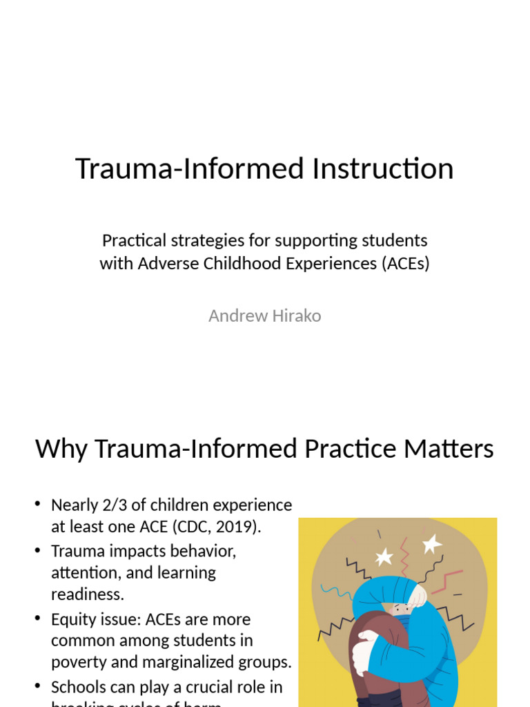 Trauma Informed Staff Presentation | PDF | Psychological Trauma | Cognition
