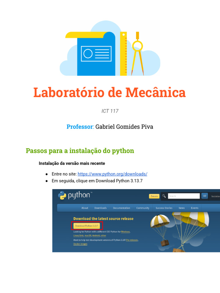 Instalacao Python Windows | PDF