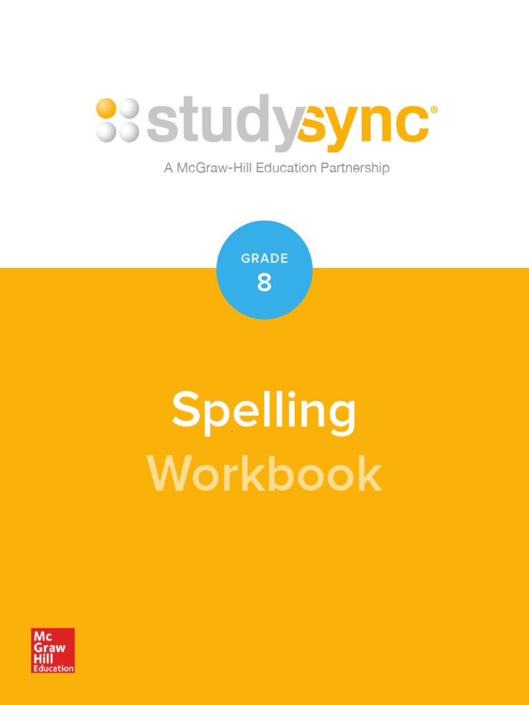 G8 Spelling Workbook (1) | PDF | Plural | Linguistics