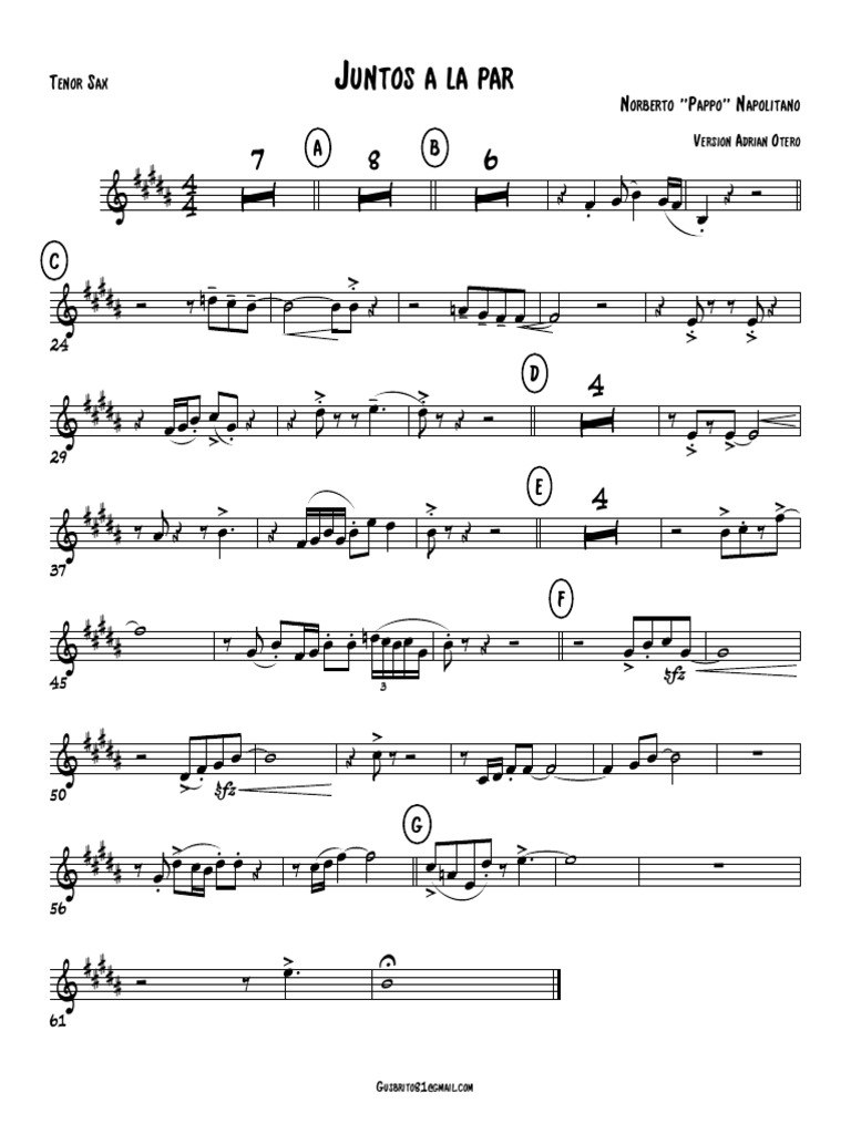 Tenor Sax | PDF