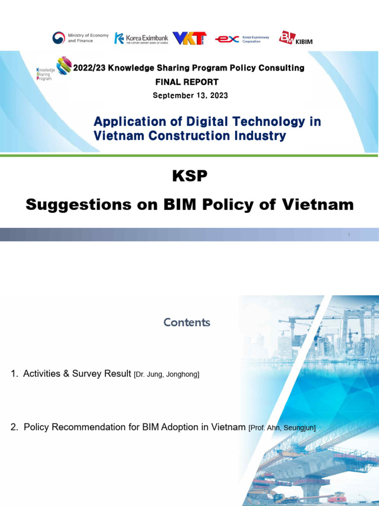 BIM Policy Recommendations for Vietnam | PDF | Building Information ...