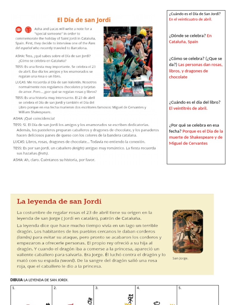 San Jordi | PDF