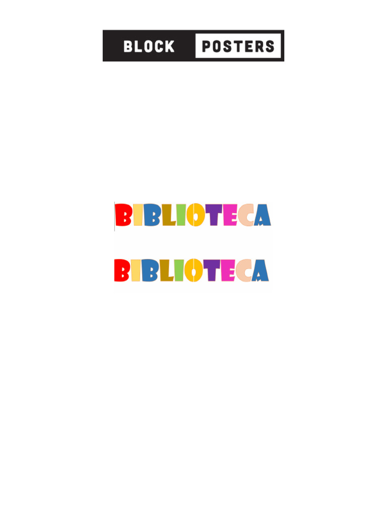 Block Poster Setup Guide | PDF