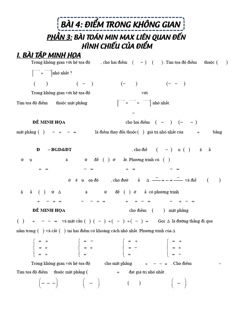 Bài Toán Min Max | PDF