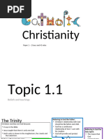 Edexcel RE: Catholic Christianity Overview | PDF | Incarnation ...