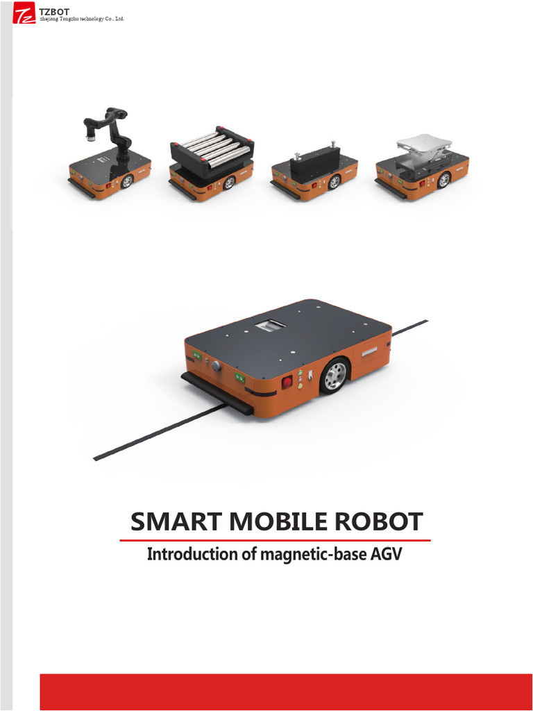 AGV Introduction TZAGV B02 | PDF | Computing | Computer Engineering