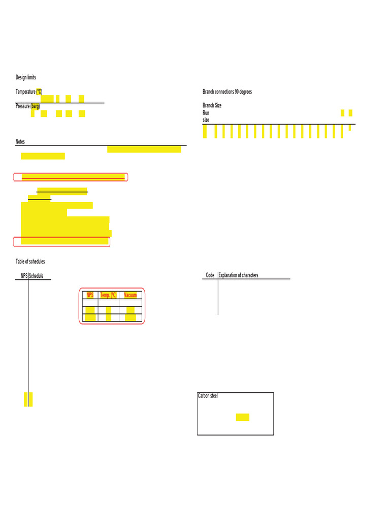 Piping Spec | PDF | Pipe (Fluid Conveyance) | Plumbing