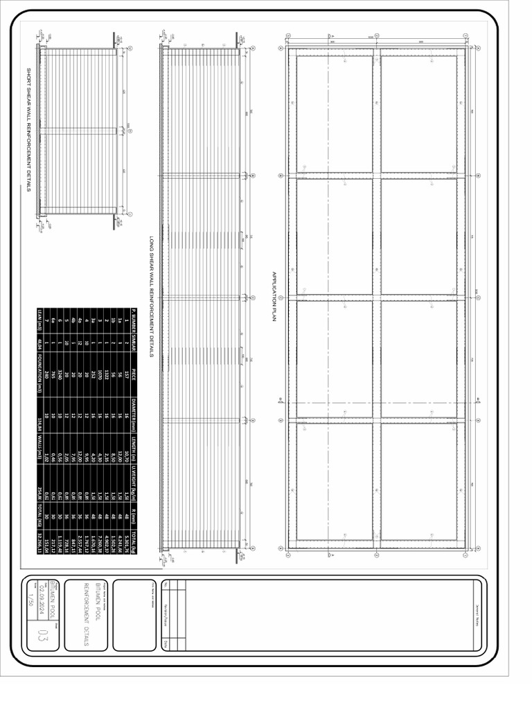 Bitumen Pool Reinforcement-03 | PDF