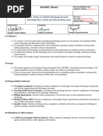 Absconding Patient Policy and Procedures | PDF | Patient | Hospital