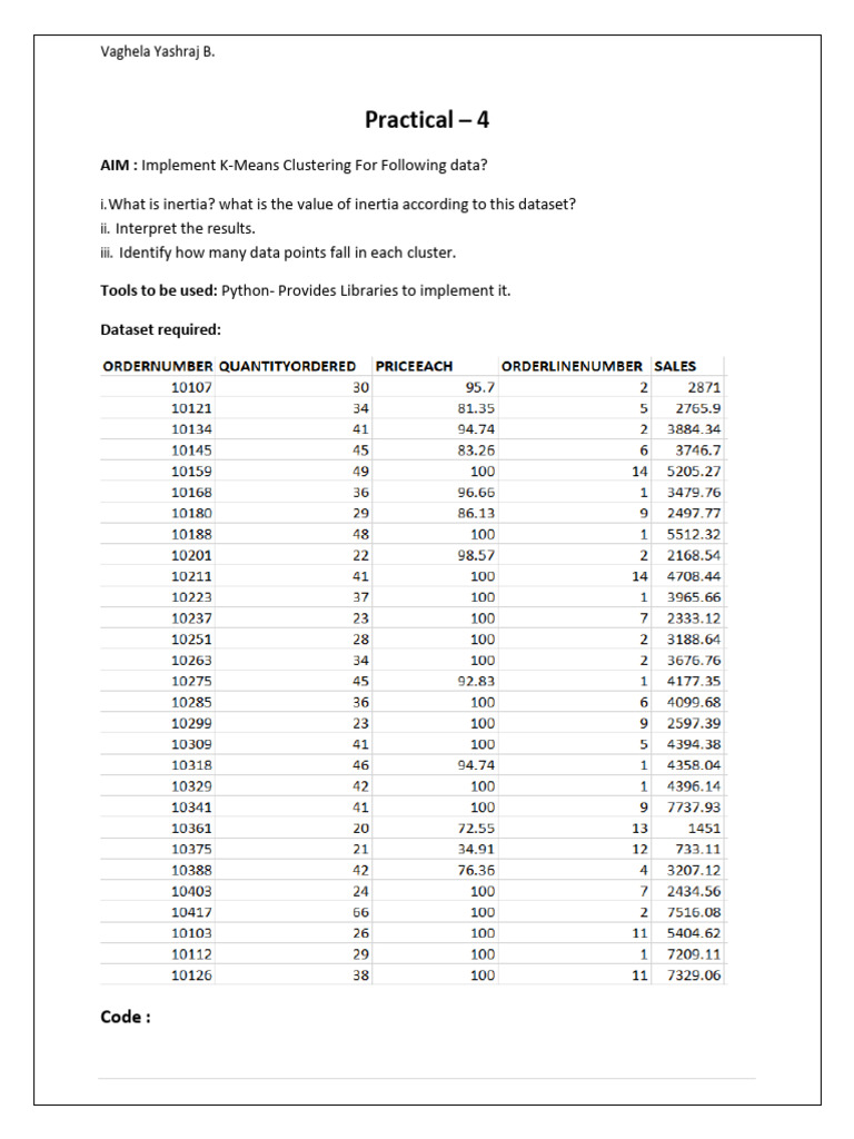 DAV Lab Manual Yashraj | PDF | Accuracy And Precision | Information Science