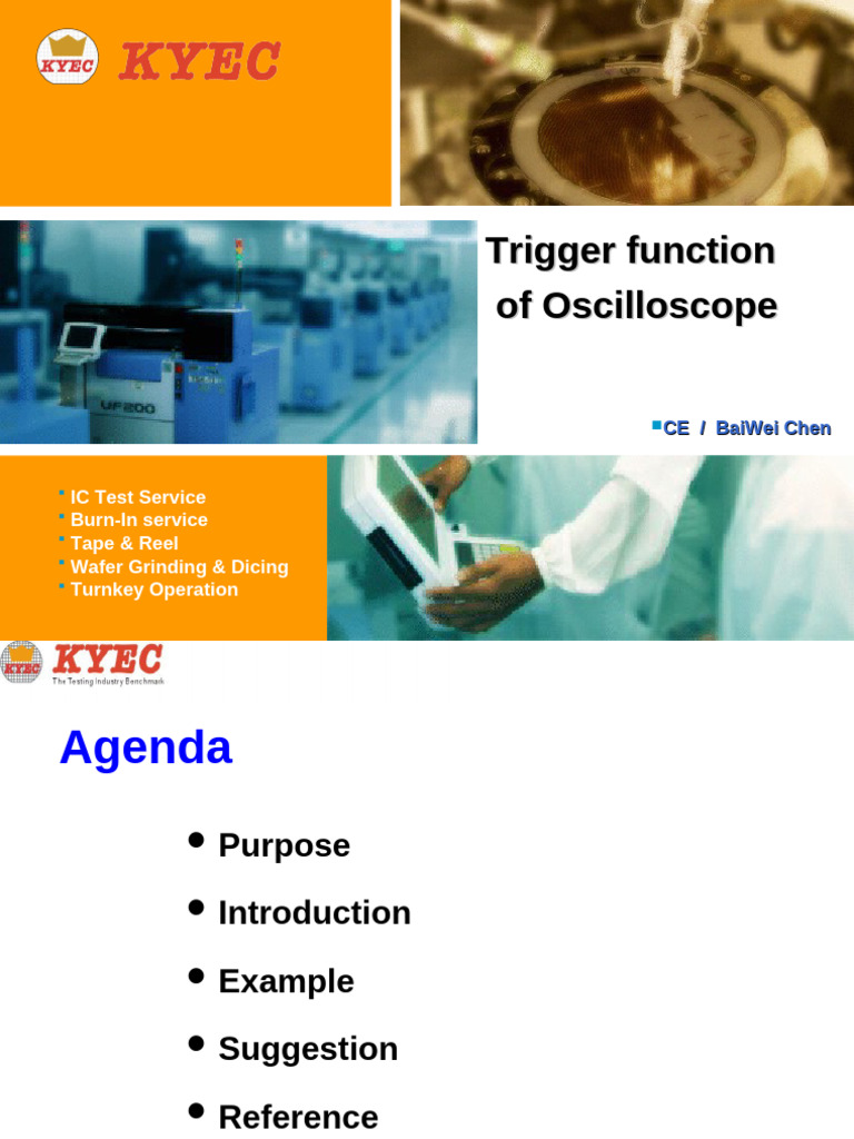 Trigger Function of Oscilloscope | PDF | Electronic Engineering ...