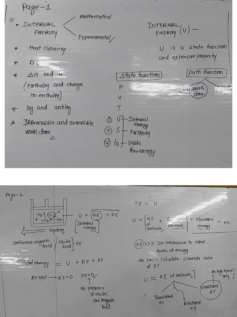 Thermodynamics Lecture 2 | PDF
