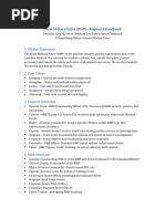 RMP Duties and Unit Overview | PDF | Military Police | Swat