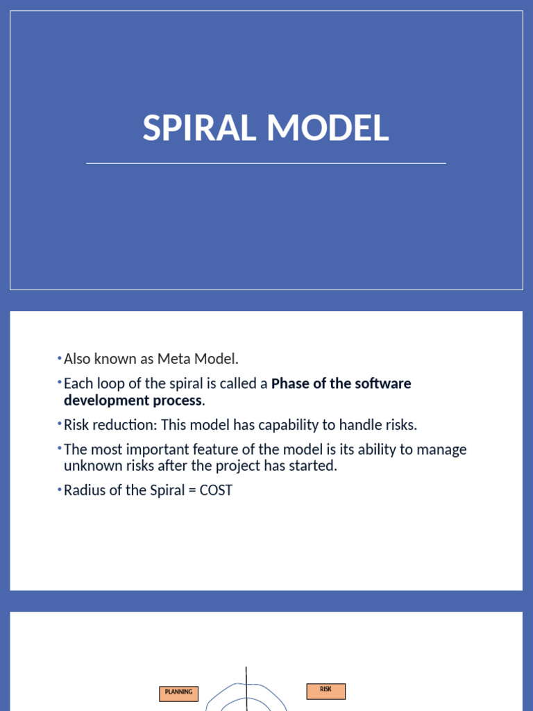 Spiral Model and WIN WIN Spiral Model | PDF | Software Development Process | Systems Engineering