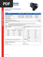 Allison 4500 Series Transmission Specs | PDF | Vehicles | Vehicle ...