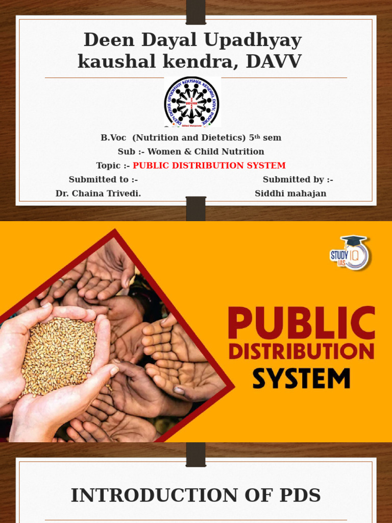 Understanding the Public Distribution System | PDF | Poverty | Poverty ...