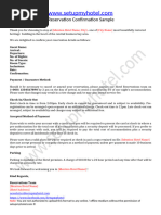 Hotel Check in Form Template Word | PDF