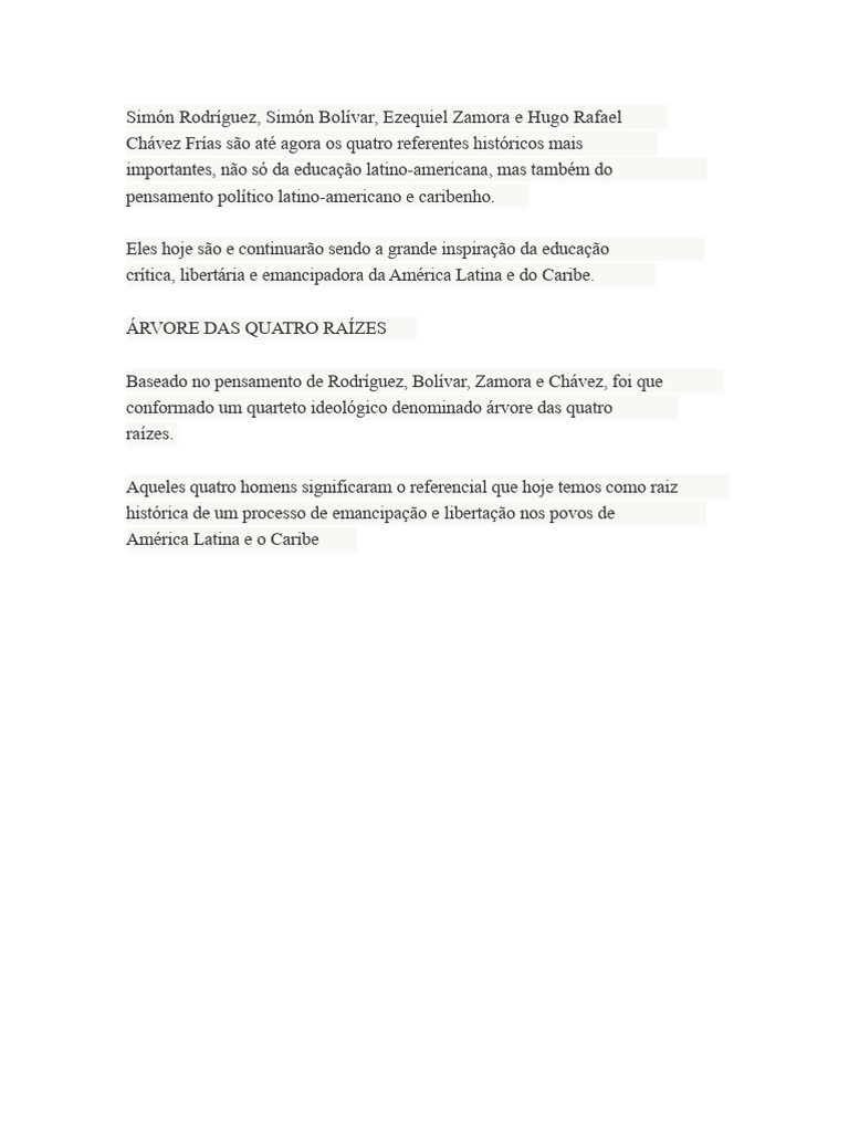 ÁRVORE DE 4 RAÍZES.pdf | PDF