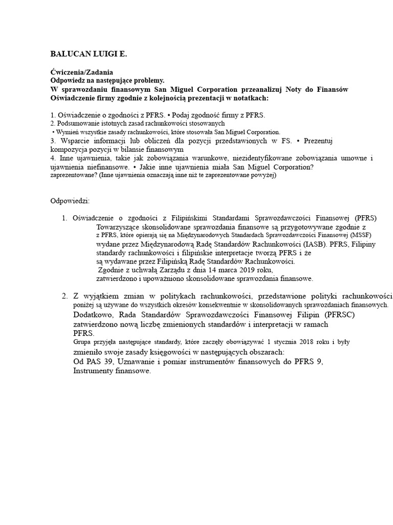 Balucan InAcc Tydzień 3 | PDF