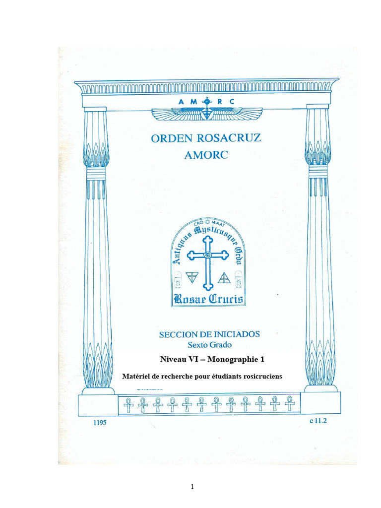 R+C - Niveau 6 Monographie 01 PDF | PDF