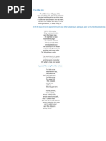 La Cucaracha: Dance Lyrics in English | PDF
