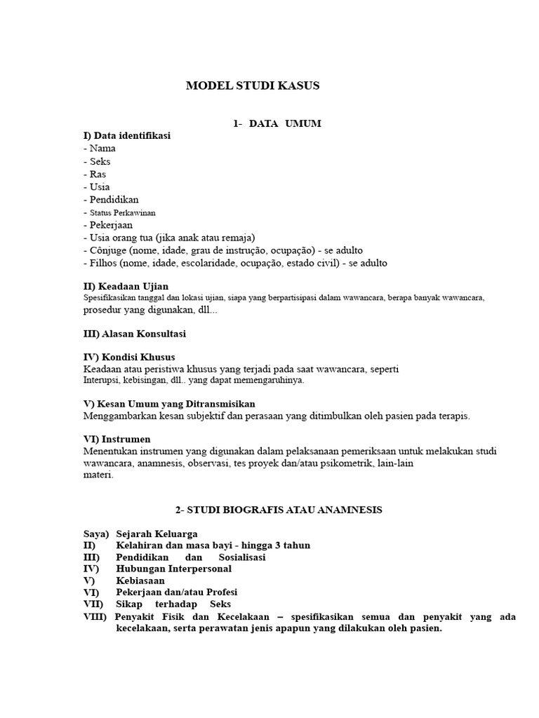 Studi Kasus | PDF