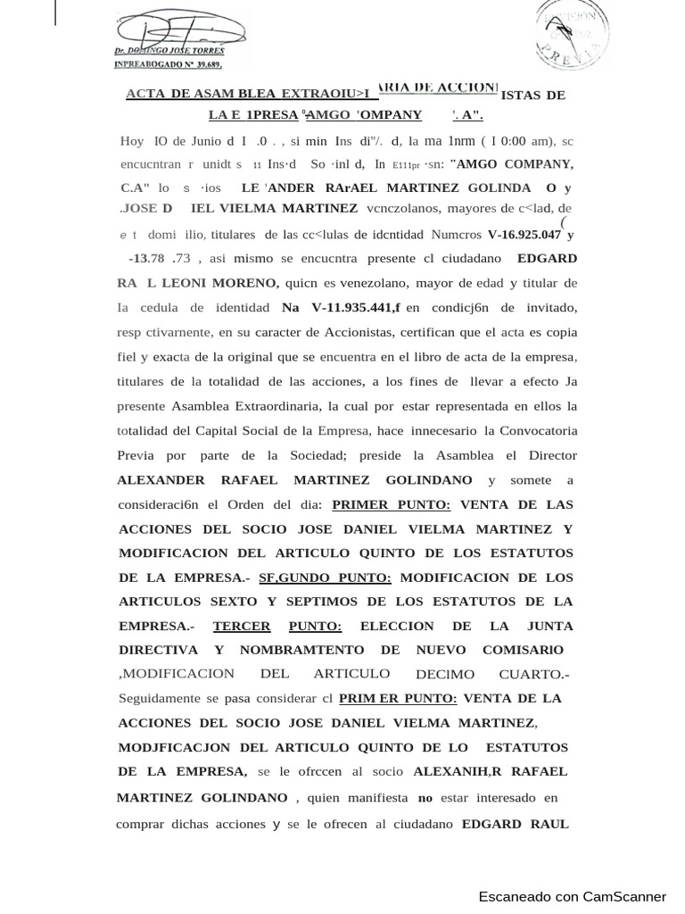 Acta+Amigo+Company+c A | PDF