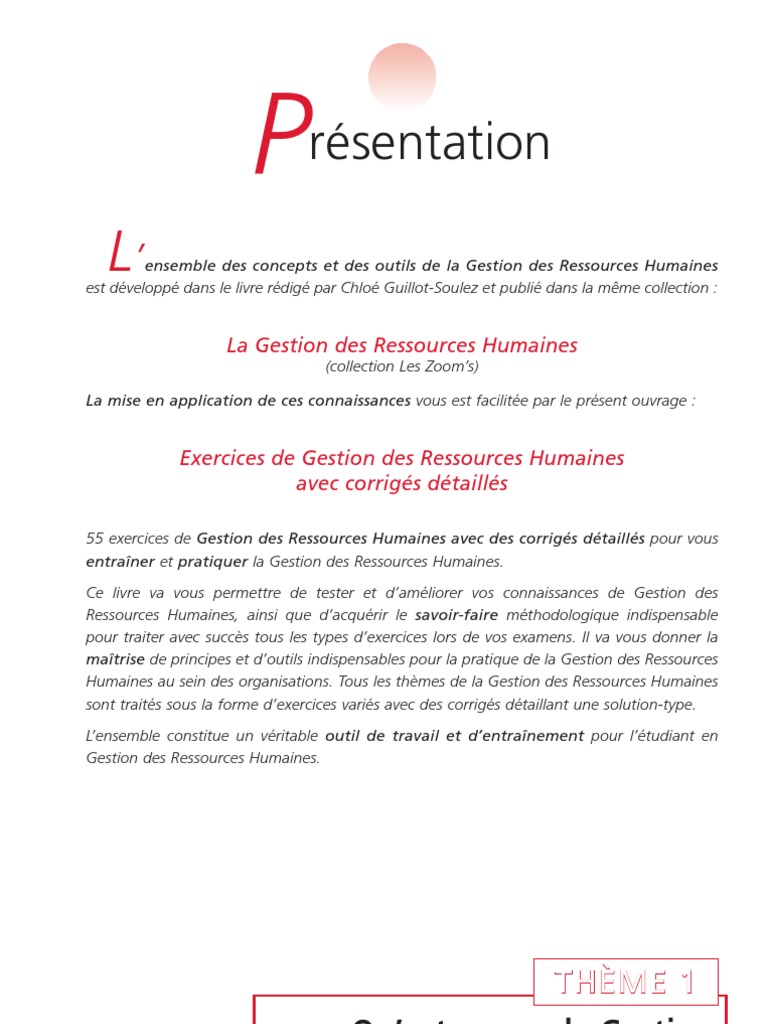 Exam GRH | PDF | Ressources humaines | Stratégie militaire