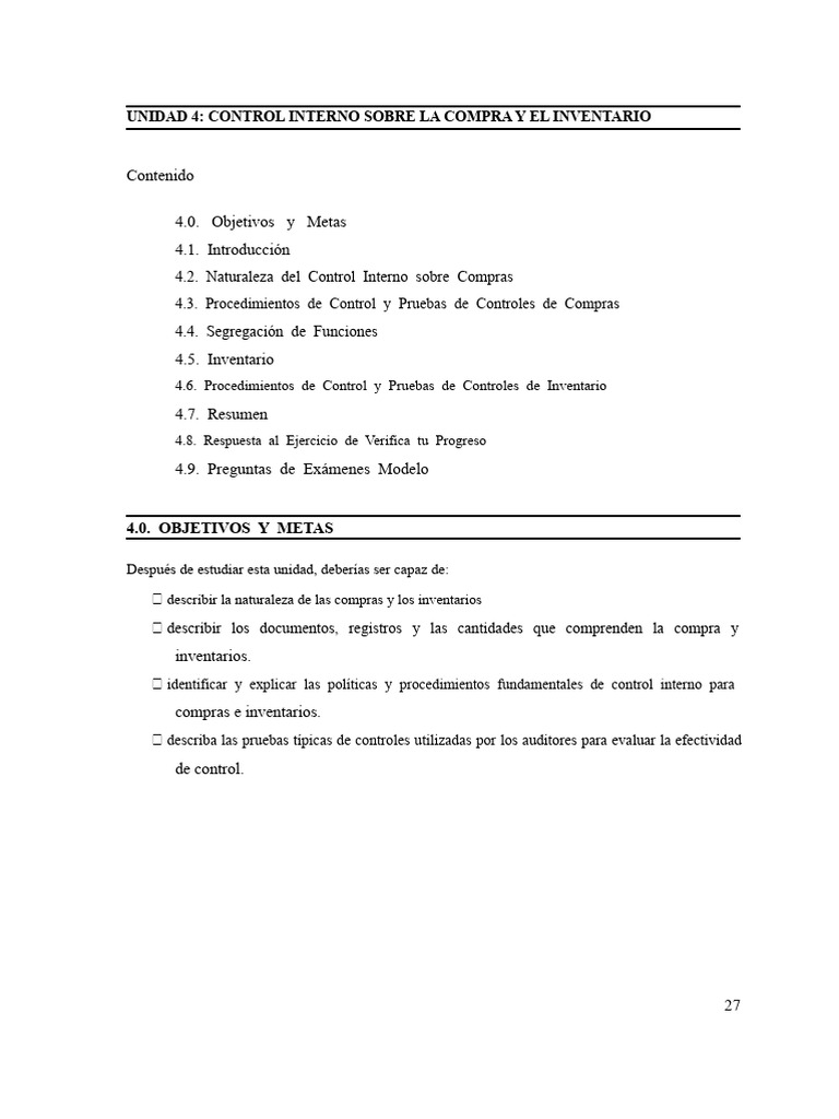 Control Interno en Compras e Inventarios | PDF | Cuentas por pagar ...