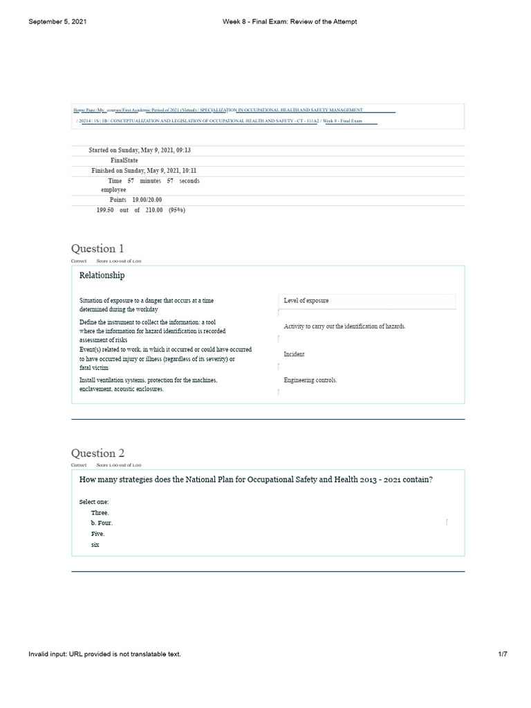 Conceptualization and legislation of Occupational Safety and Health (OSH) | PDF | Occupational ...