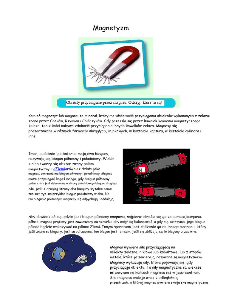 Magnetyzm | PDF