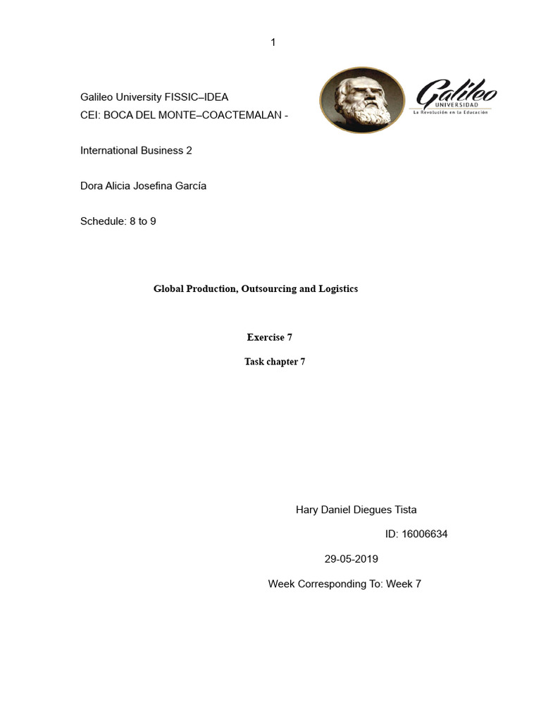 Task 7 International Business 2 | PDF | Pareto Efficiency | Strategic ...