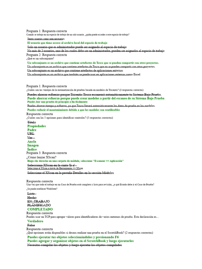 Preguntas y Respuestas Sobre Tosca | PDF | Archivo de computadora | Usuario (informática)