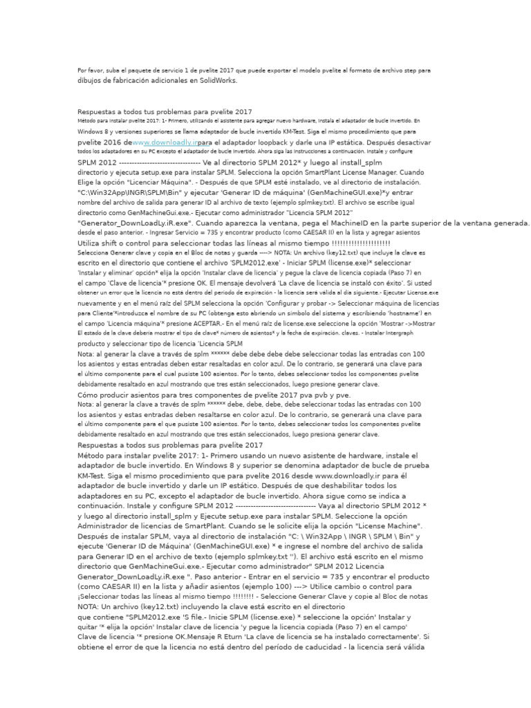 PV Elite | PDF | Archivo de computadora | Software