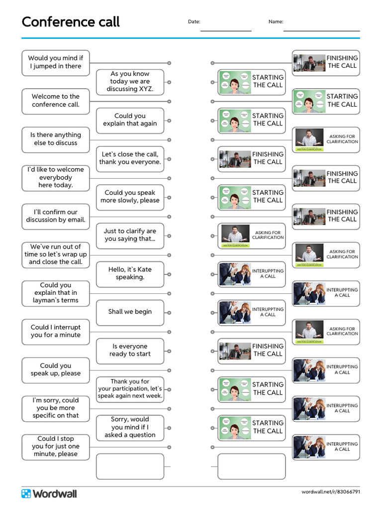 Effective Conference Call Phrases | PDF