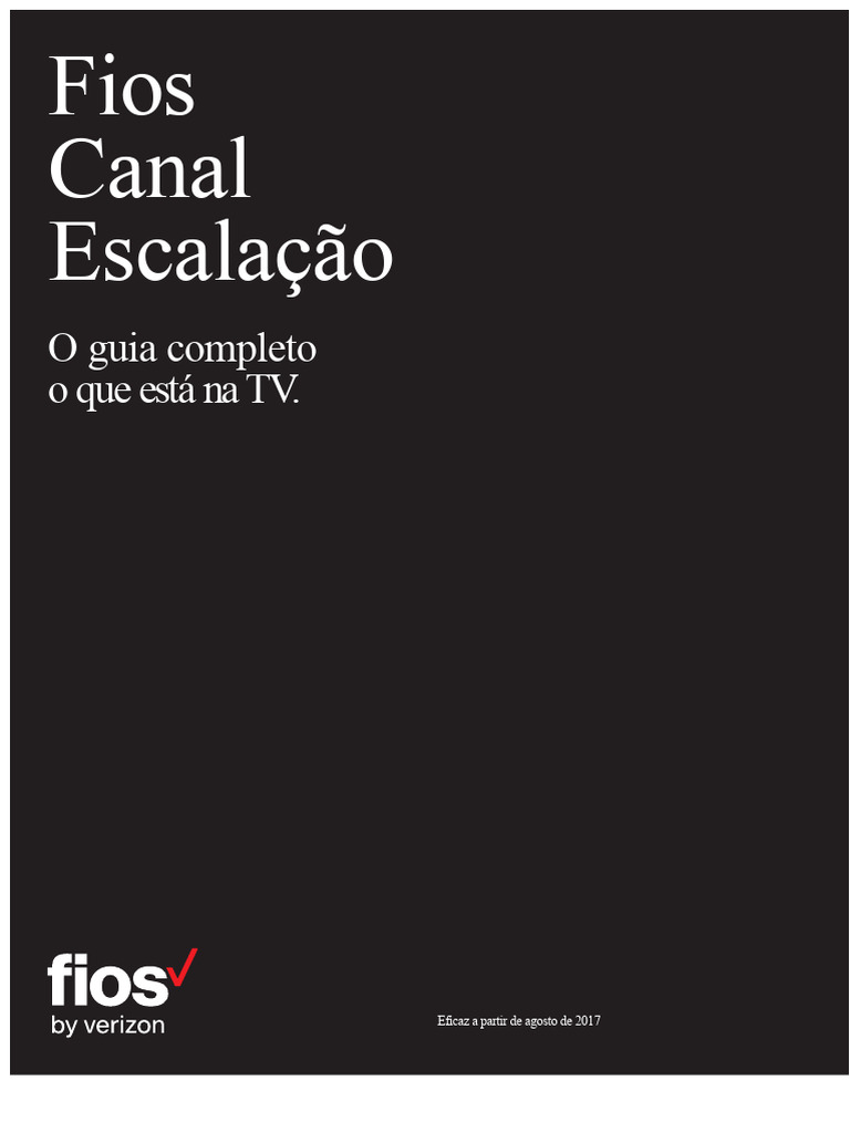 Guia Completo dos Canais Fios TV | PDF | ESPN | Empresas de ...