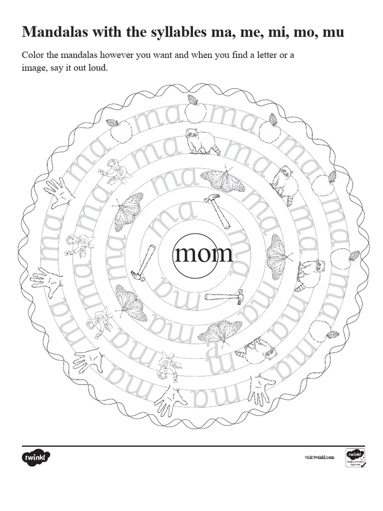 The 104 Mandalas With The Syllables Ma Me Mi Mo Mu See 4 | PDF