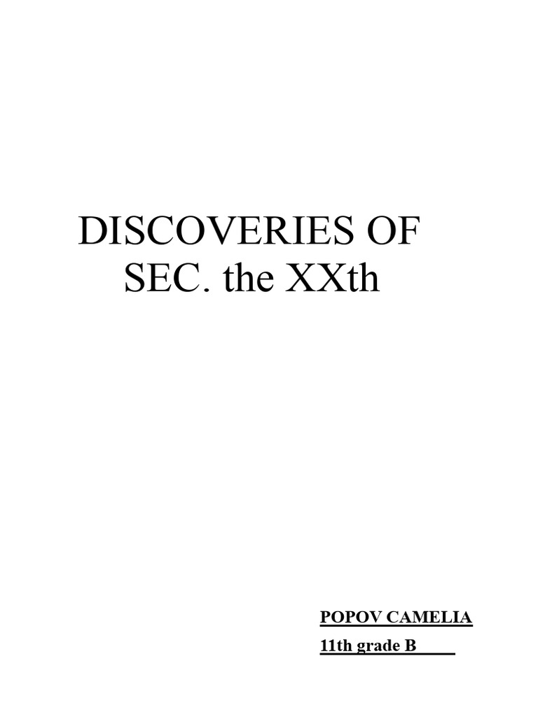 20th Century Scientific Innovations | PDF | Satellite | Space Race