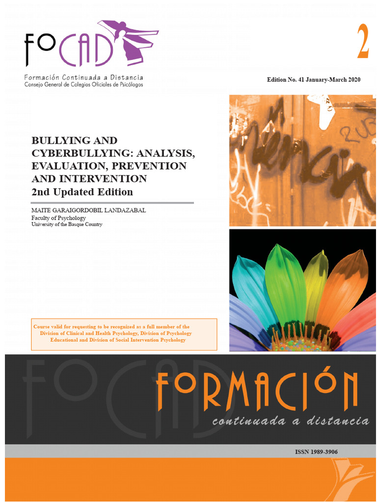 Bullying and Cyberbullying Analysis, Evaluation, Prevention and ...