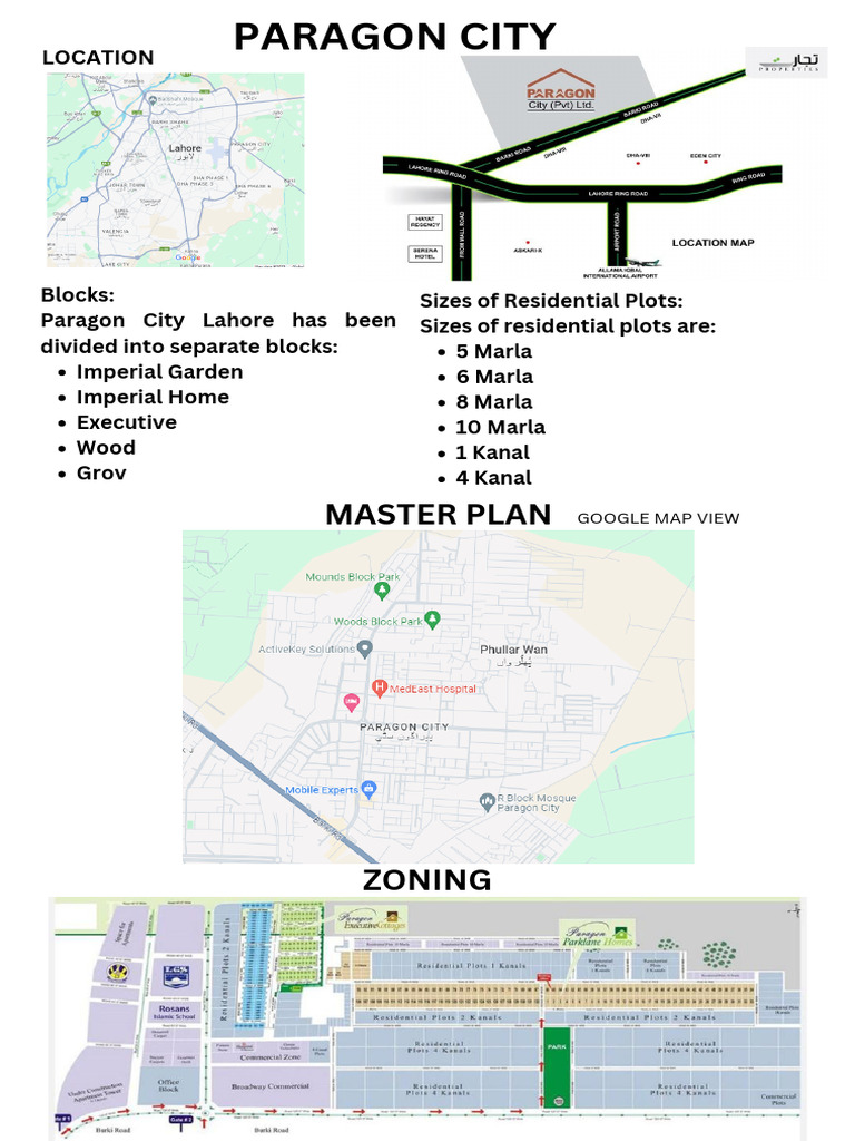 Paragon City Map and Infrastructure Overview | PDF | Transport | Land ...