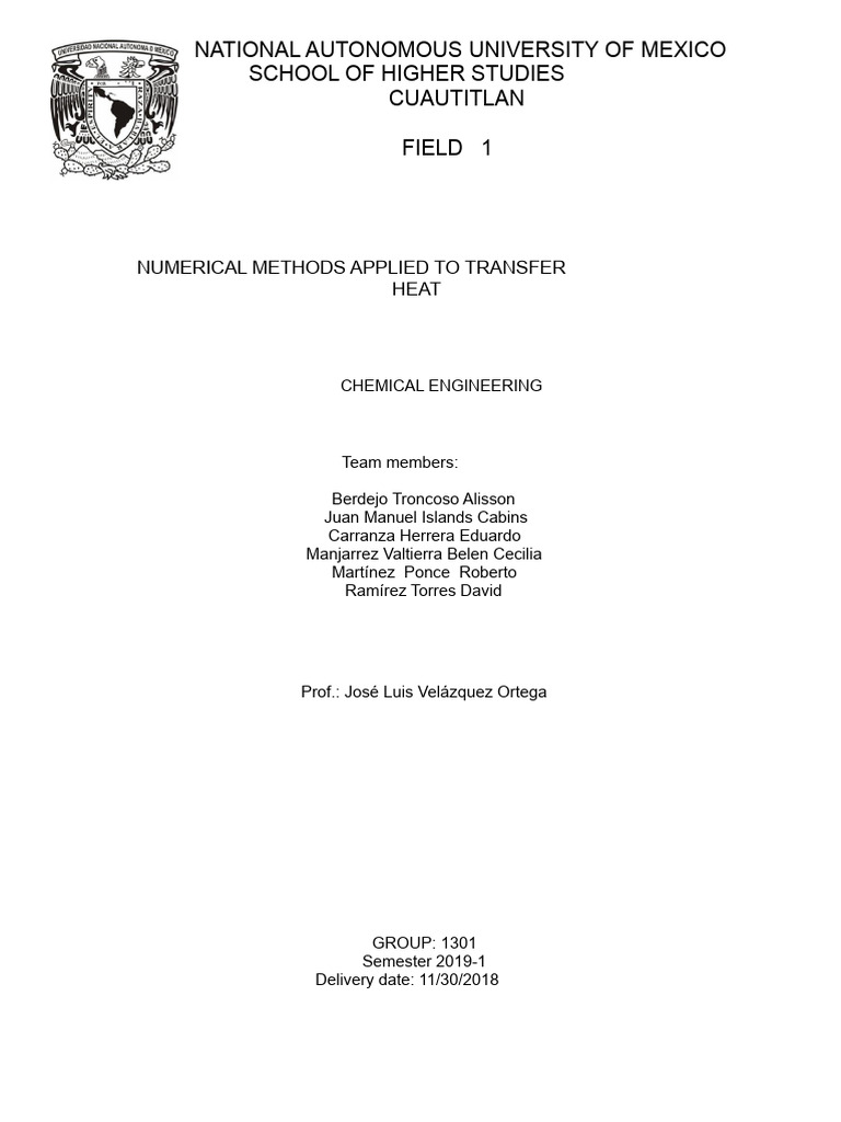 Numerical Methods for Heat Transfer | PDF | Heat Transfer | Heat