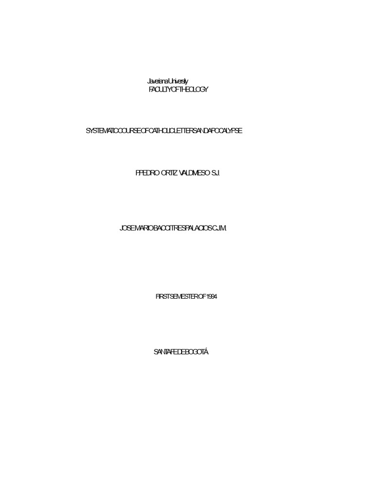 Catholic Letters and Revelation | PDF | Book Of Revelation | Christian ...