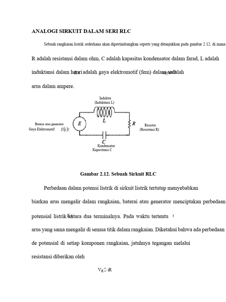 Analisis Sirkuit RLC dalam Listrik | PDF