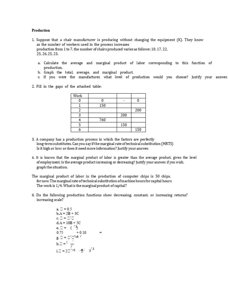 Production Analysis and Optimization Techniques | PDF | Economic ...
