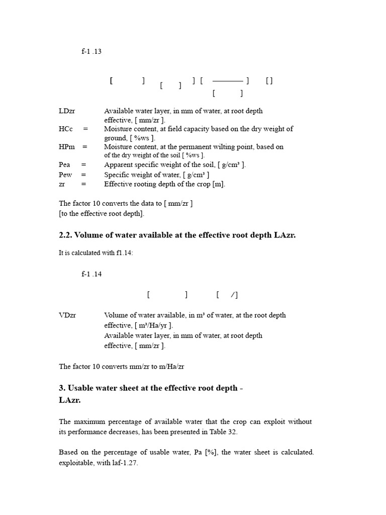 Irrigation Water Management Guidelines | PDF | Irrigation | Flow ...