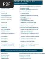 Academische Jaarkalender VU UvA 2016-2025 | PDF