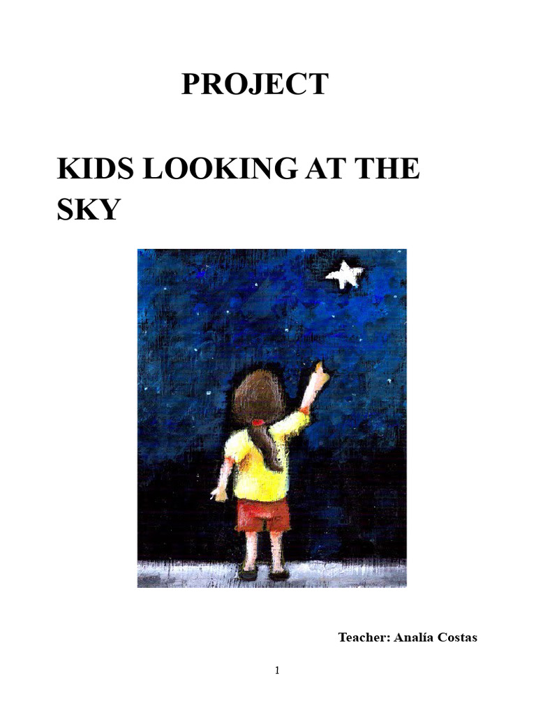 Astronomy Project for Middle School Kids | PDF | Moon | Sky