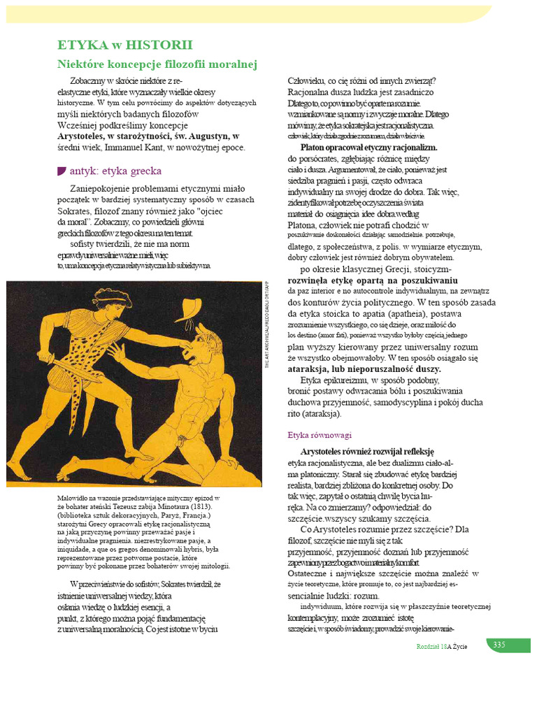 Etyka W Historii - Starożytność | PDF