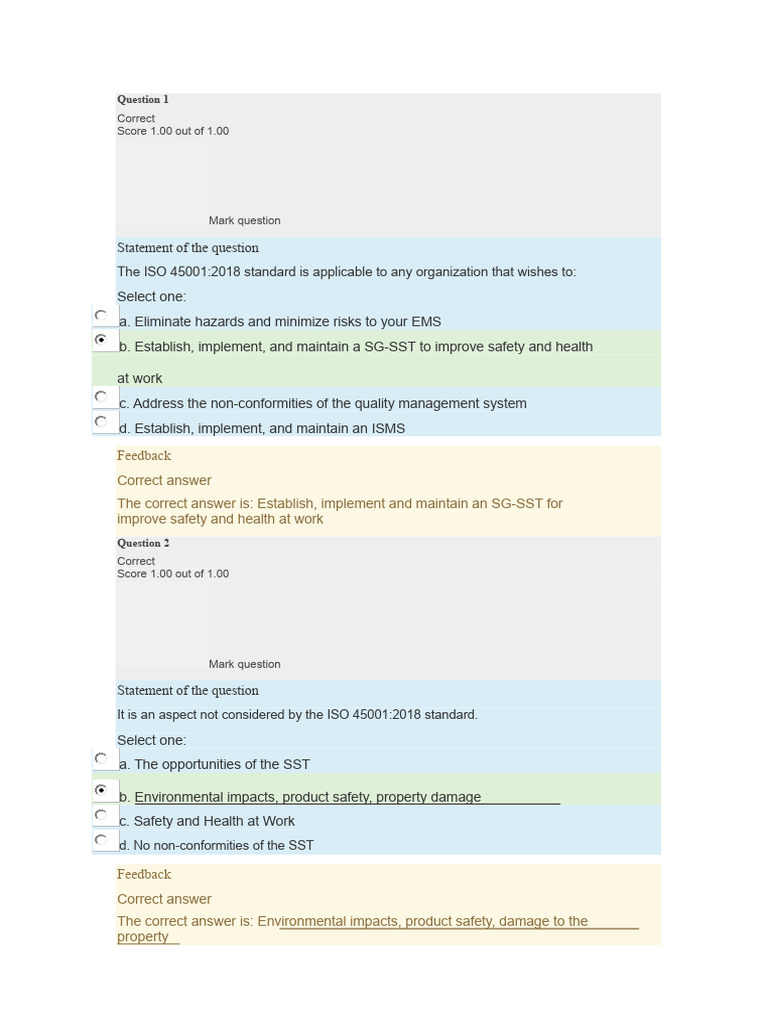 Evaluation of The Safety Management System - Scribd | PDF | Safety ...